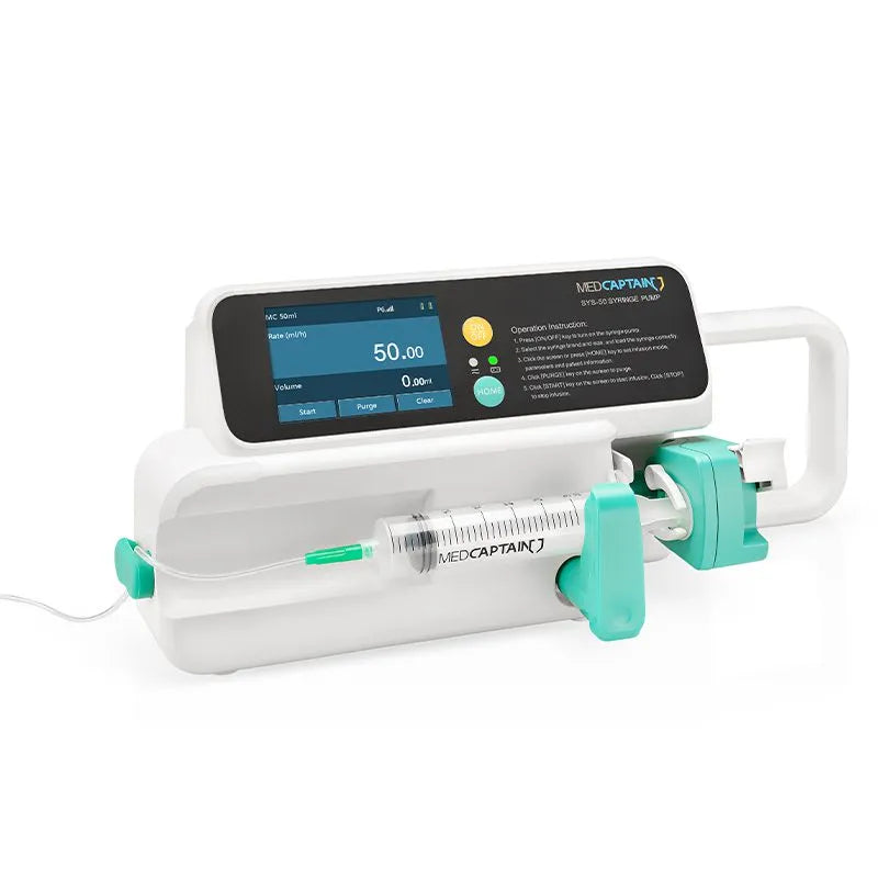 MedCaptain SYS50 Syringe Pump One Syringe – Zone Medical